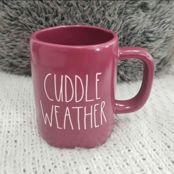 Rae Dunn | Dining | Rae Dunn Cuddle Weather Maroon Mug Fall Collection ...